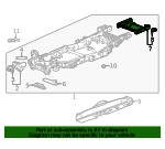 2021-2022 GM Rear Section 84765615 | TascaParts.com