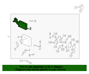 97138-2D000 - HVAC Heater Core 2001-2008 Hyundai | AutoNationParts.com