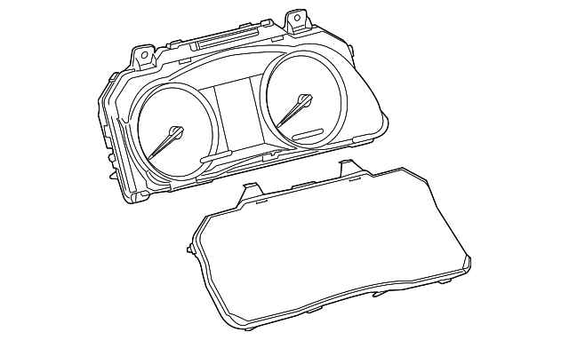 83800-0E810-RP - Cluster Assembly - 2017-2018 Toyota Highlander ...