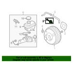 2007-2024 Ford Power Brake Booster Pin 3M5Z-2L523-AA | OEM Parts Online