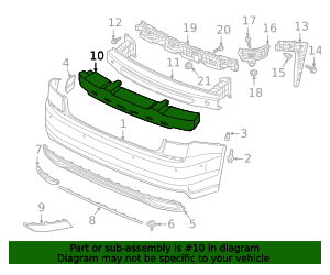 2020-2021 Volkswagen Passat Absorber 561-807-251-C | OEM Parts Online