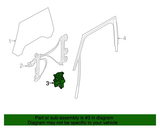 67-62-7-354-890 - Power Window Motor 2014-2023 Mini | AutoNationParts.com