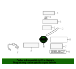 2008-2015 Nissan Emblem 84890-JM00A | TascaParts.com