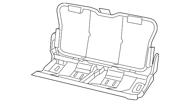 2018-2020 Jeep Wrangler Seat Frame 68281220AE | TascaParts.com