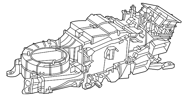 223-830-82-02 - AC & Heater Assembly 2021-2023 Mercedes-Benz | Mercedes ...