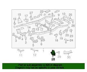 51909-35011 - Trailer Hitch 2003-2023 Toyota 4Runner | AutoNationParts.com