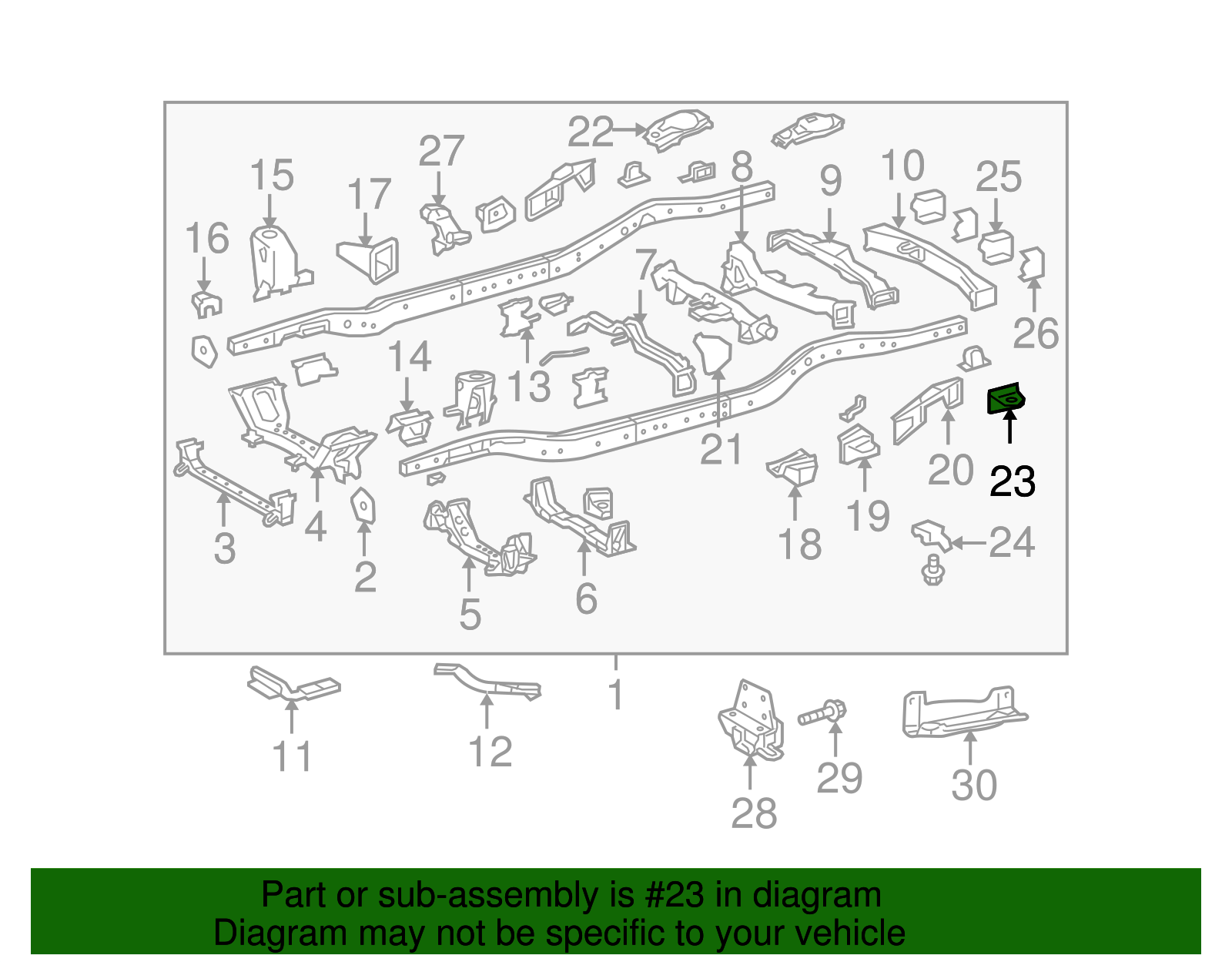 2003-2024 Toyota Mount Bracket 51706-35060 | OEM Parts Online