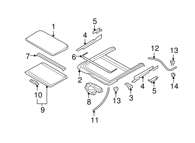 2007-2011 Nissan Versa Drain Hose Grommet 74816-VE200 | TascaParts.com