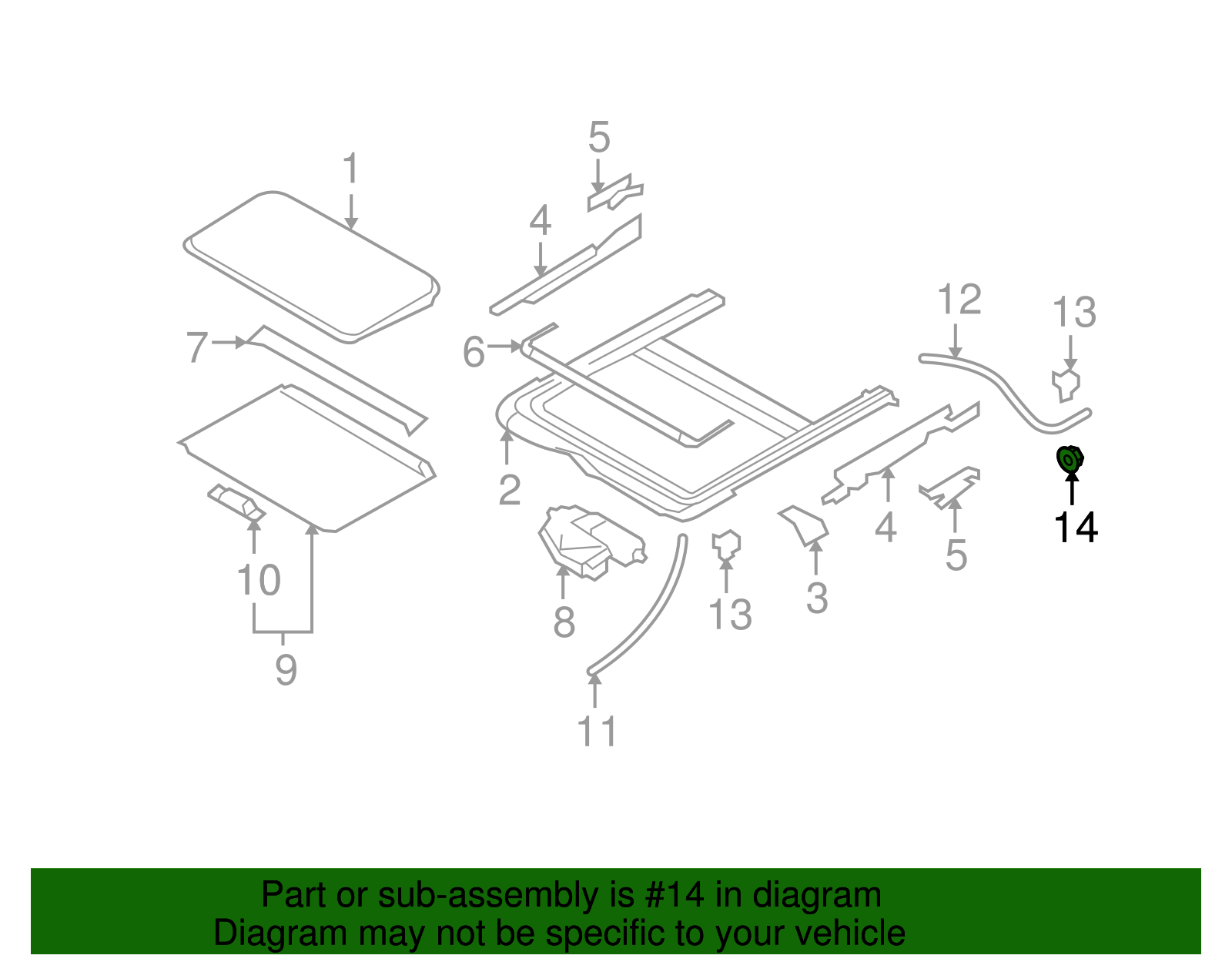 2007-2011 Nissan Versa Drain Hose Grommet 74816-VE200 | QuirkParts