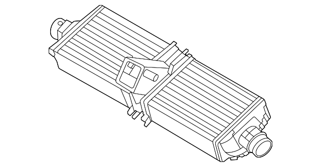 Porsche OEM Inter-Cooler Part# 992-145-805-D | OEM Vehicle Parts