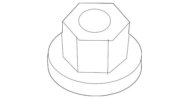 W520101-S439 - Shield Nut (SOLD AS A PACKAGE OF 4) - 2011-2022 Ford ...