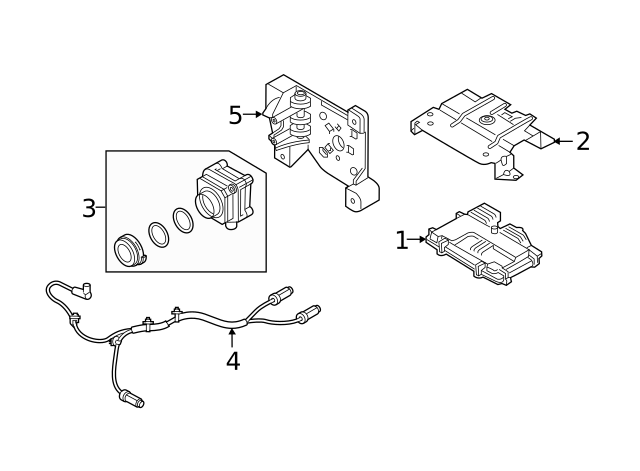 4KE-907-547-A - Control Module 2019 Audi e-tron Quattro | Audi OEM Parts