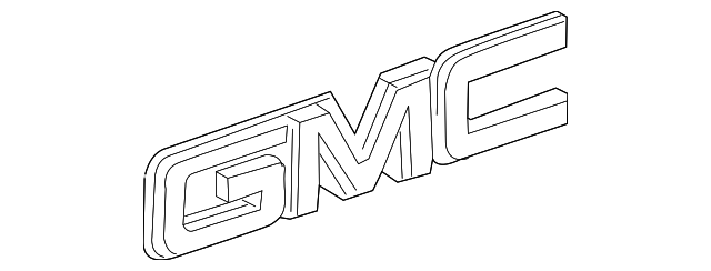 2018 GM Endgate Emblem 84149654 | Hadwin-White Parts