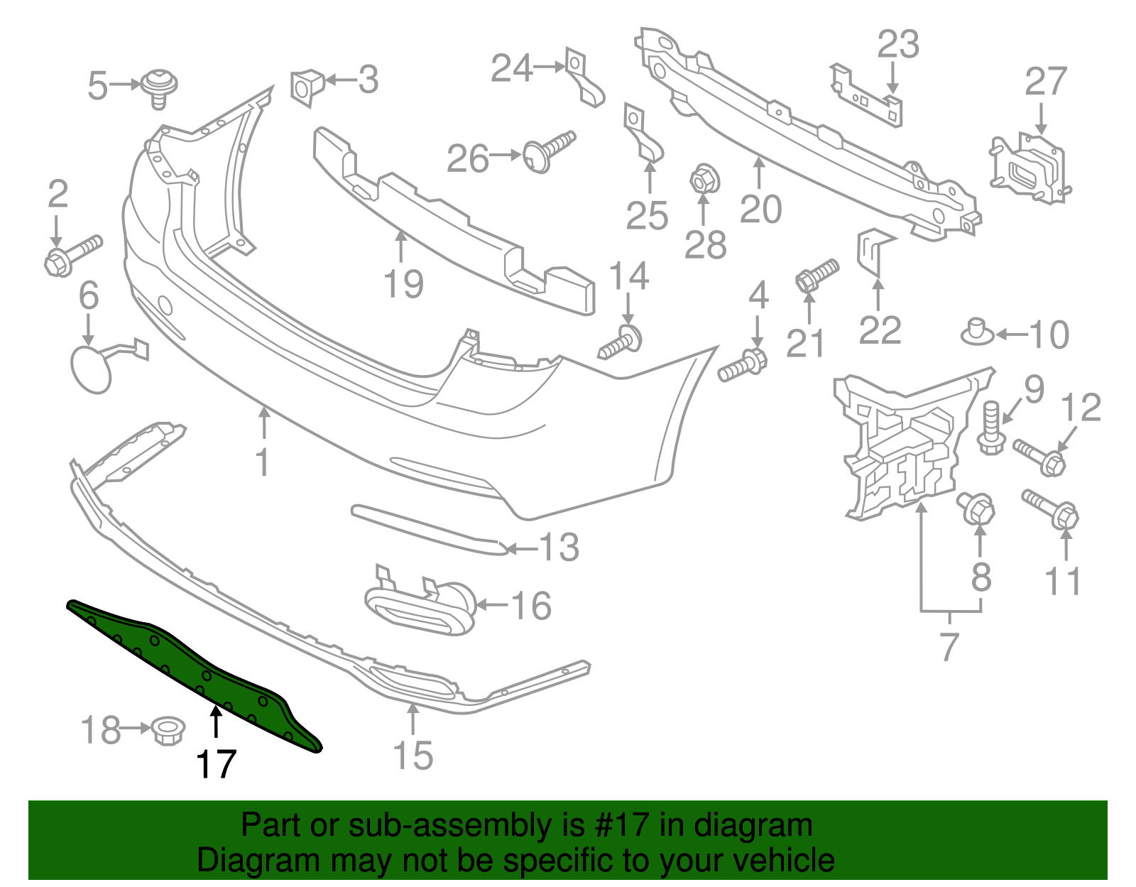 2015-2017 Hyundai Under Cover 86690-B1000 | Hyundai Wholesale Direct