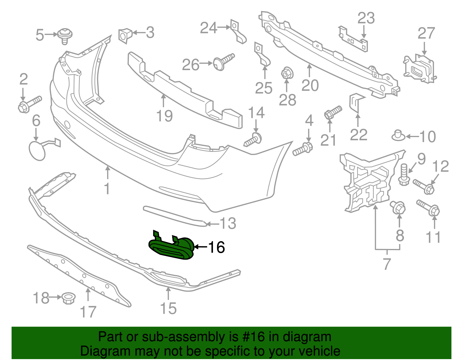 Genuine Exhaust Duct for 2015-2020 Hyundai | Part# 86662-B1000 ...