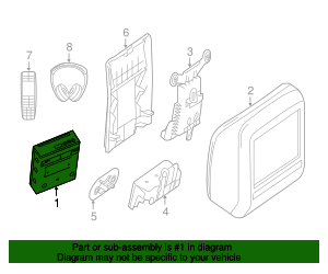 212-900-96-29 - DVD Unit 2016-2019 Mercedes-Benz | Mercedes-Benz USA Parts