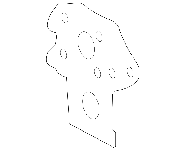 2005-2015 Toyota Tacoma Mount Plate 51035-04010 | OEM Parts Online