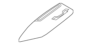 213-680-95-05-8R23 - Center Cover 2017-2020 Mercedes-Benz | Mercedes ...