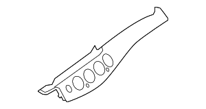 213-680-21-04 - Instrument Panel Molding 2017-2020 Mercedes-Benz ...