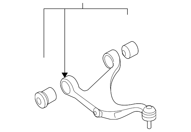 55230-2J101 - Upper Control Arm 2009 Kia Borrego | Kia.Parts Store