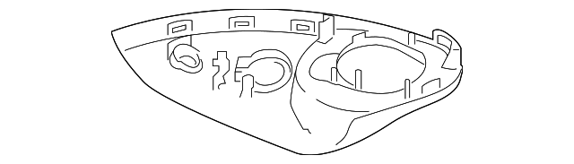 2015-2021 Porsche Macan Mirror Housing 95B-857-185-B-1E0 | Porsche Marin