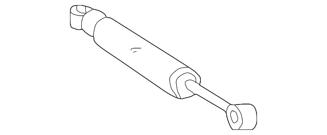 2004-2007 Ford Steering Damper 5C3Z-3E651-D | GetOEMParts.com