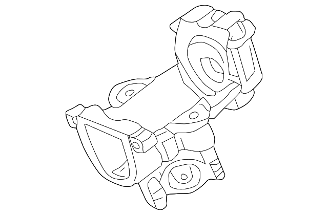 Genuine BMW 32-32-1-093-265 | Lock Housing | FREE Shipping on Most ...