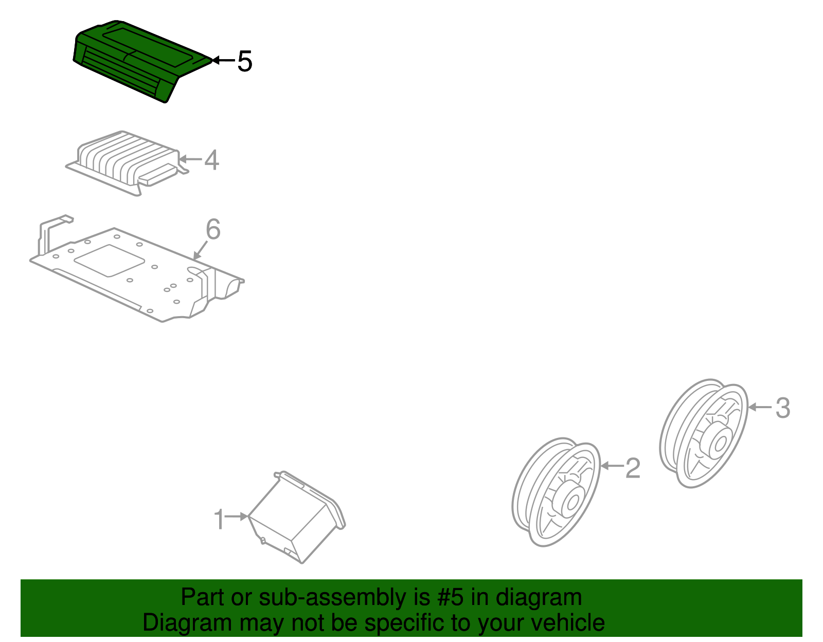 2005-2022 Volkswagen Cover 1K0-971-813-B-9B9 | OEM Parts Online