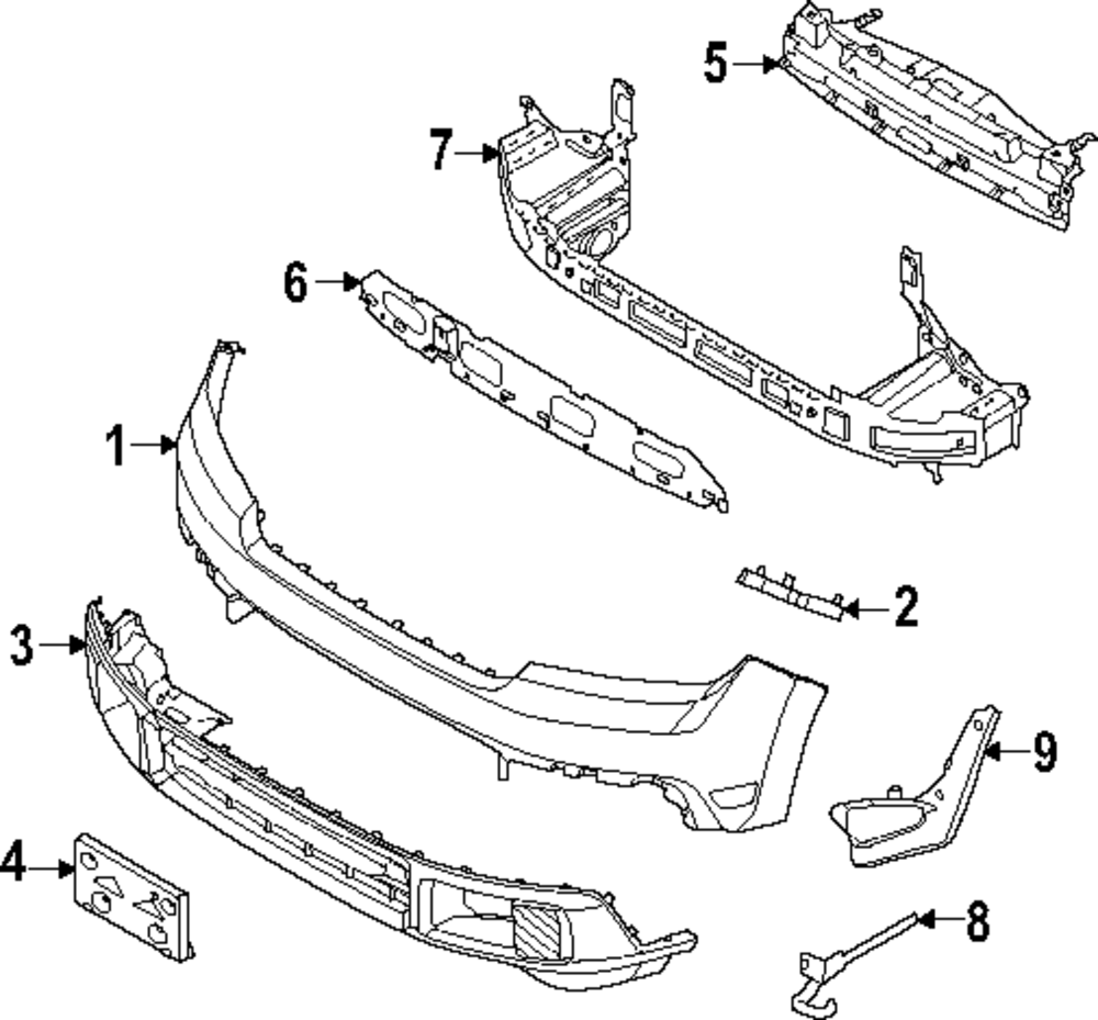 2022-2024 Ford Maverick Lower Cover NZ6Z-17626-AB | FordPartsOnSale.com
