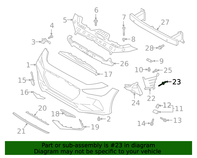 2007-2024 Hyundai Bumper Cover Rivet 14160-03133 | OEM Parts Online
