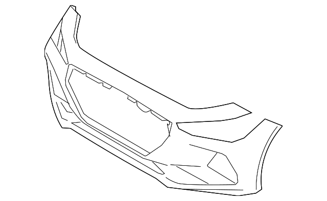 2019-2021 Genesis G70 Cover Front Bumper 86540-G9010 | HyundaiParts.Online