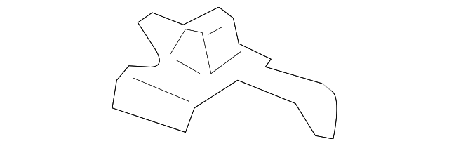 2019-2021 Genesis G70 Bracket-Front Bumper Side Supt Left-hand 86555 ...