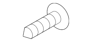 12493-05167-E - Bumper Cover Support Rail Screw - 2012-2024 Hyundai ...