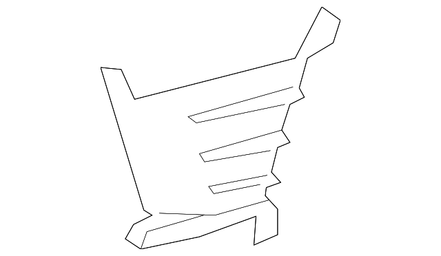 Hyundai - 86567-G9000 - Air Inlet - 2019-2021 Genesis G70 | OEM Hyundai ...