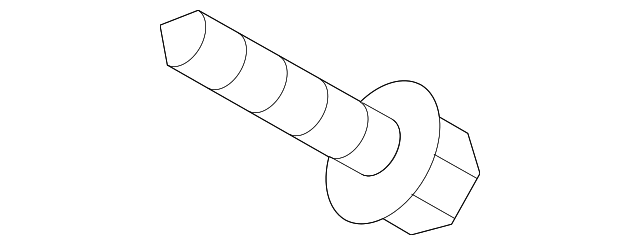 2003-2024 Hyundai Bumper Cover Screw 12442-05207-B | OEM Parts Online