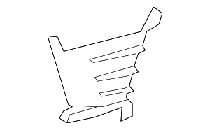 Hyundai - 86568-G9000 - Air Inlet - 2019-2021 Genesis G70 | OEM Hyundai ...