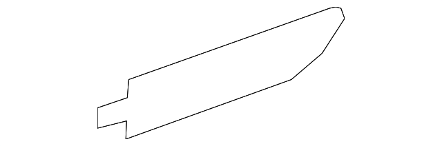 2019-2023 GM F Applique - Driver's Side (LH) 84631244 | TascaParts.com