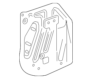 2020-2023 GM Front Passenger Side Door Water Deflector 84029605 ...