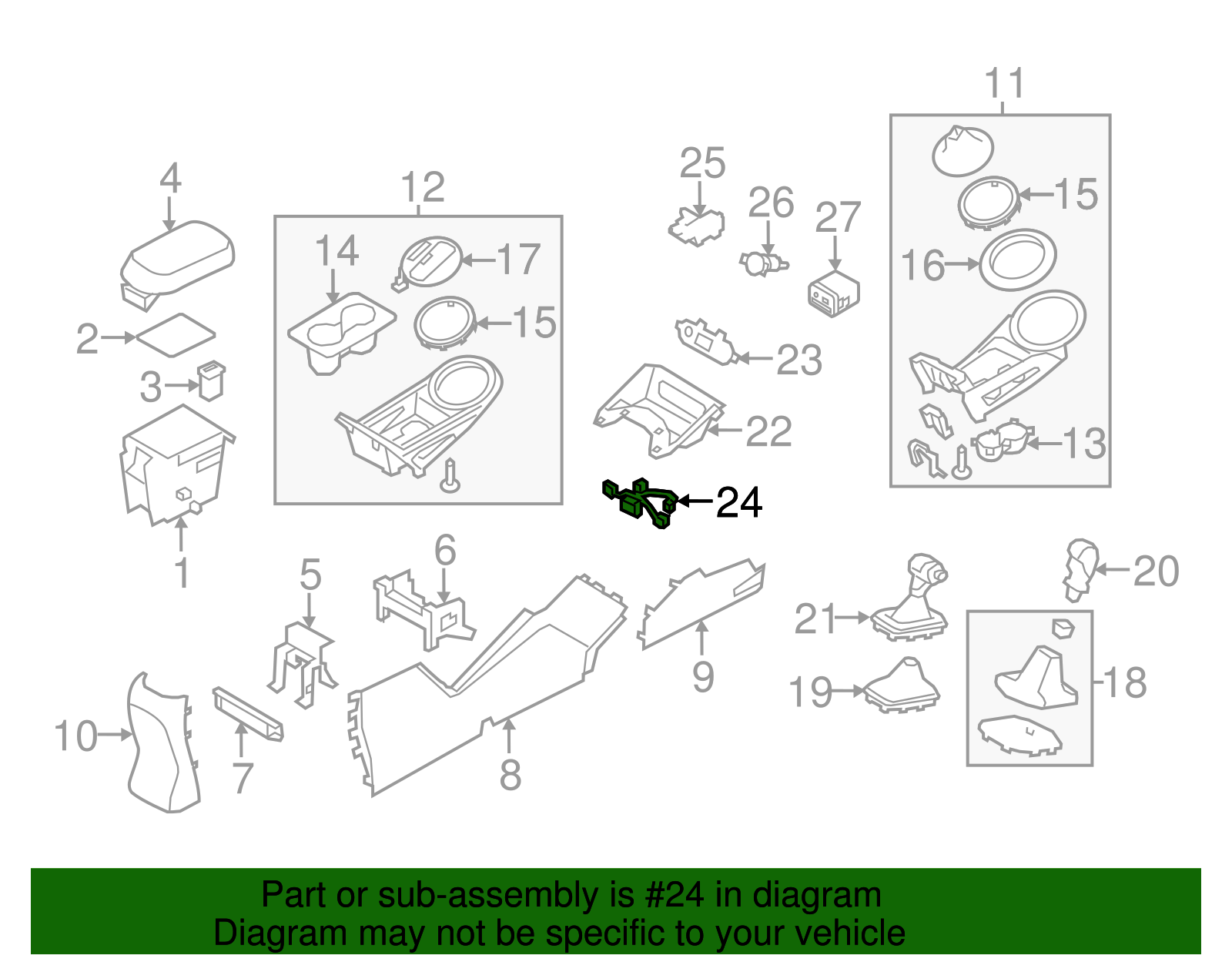 84633-3W020 - Harness 2011-2013 Kia Sportage | Kia.Parts Store