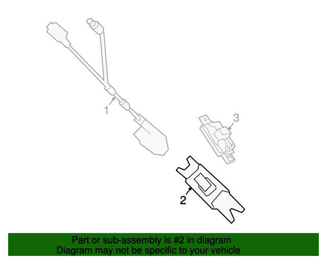 231-545-49-40 - Bracket 2013-2024 Mercedes-Benz | Mercedes-Benz USA Parts