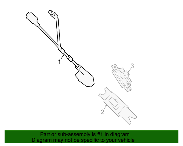 2012-2021 Mercedes-Benz Camera 000-905-48-03 | Mercedes-Benz Parts