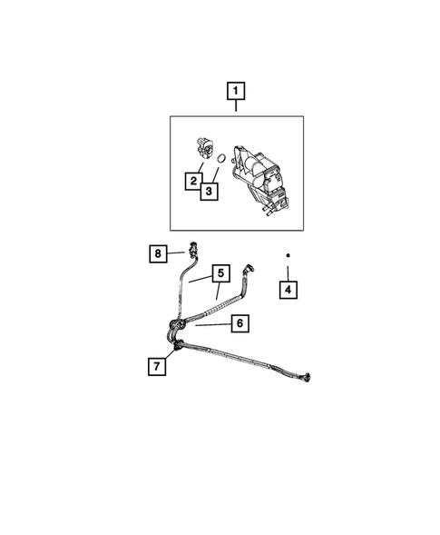 Vacuum Canister/Leak Detection Pump for 2024 Jeep Compass | Mopar eStore