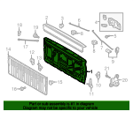 65701-04030 - Tail Gate - 2016-2023 Toyota Tacoma | OEM Genuine Toyota ...