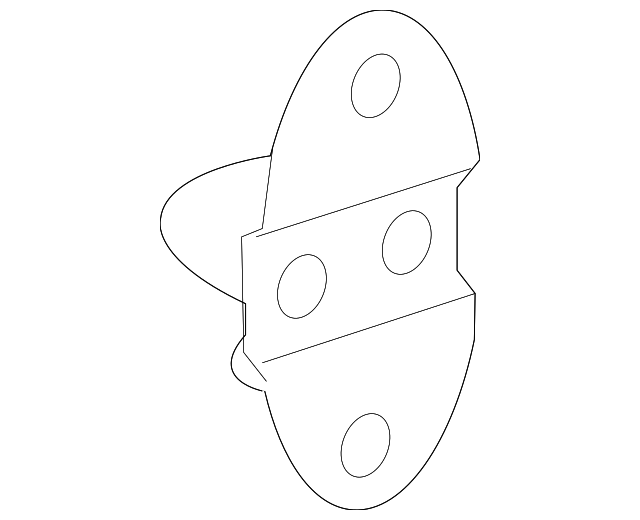 65768-04020 - Tailgate Striker Plate - 2005-2023 Toyota Tacoma | OEM ...