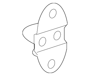 Genuine Toyota Tailgate Striker Plate part# 65768-04020 for 2005-2023 ...