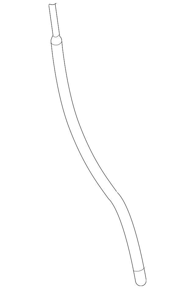 2008-2010 Volkswagen Touareg Engine Oil Dipstick Tube 03H-115-629-H ...