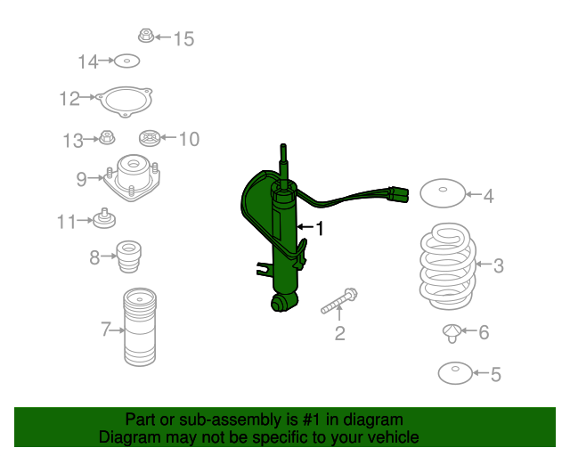 Genuine BMW 37-12-6-794-549 | Shock Absorber | FREE Shipping on Most ...