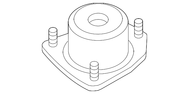 33526788778 - 2007-2014 BMW Shock Mount (33-52-6-788-778) | BMW of ...