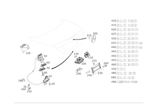 204-750-04-85 - Lock 1995-2023 Mercedes-Benz | Mercedes-Benz USA Parts