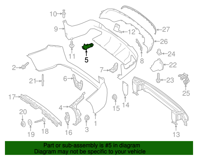 2016-2019 Mercedes-Benz Lower Bracket 253-885-88-00 | MB OEM Parts
